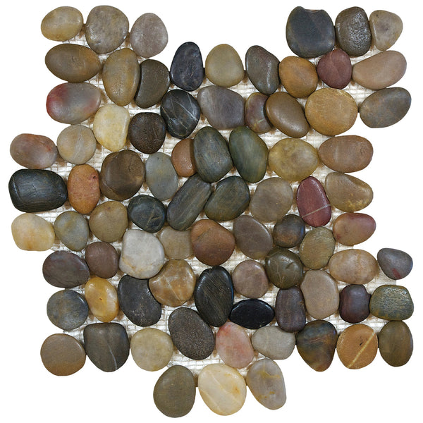 Anatolia - Zen, Pebbles Natural Pebble Mosaic - Bora Wilderness - Floorzz