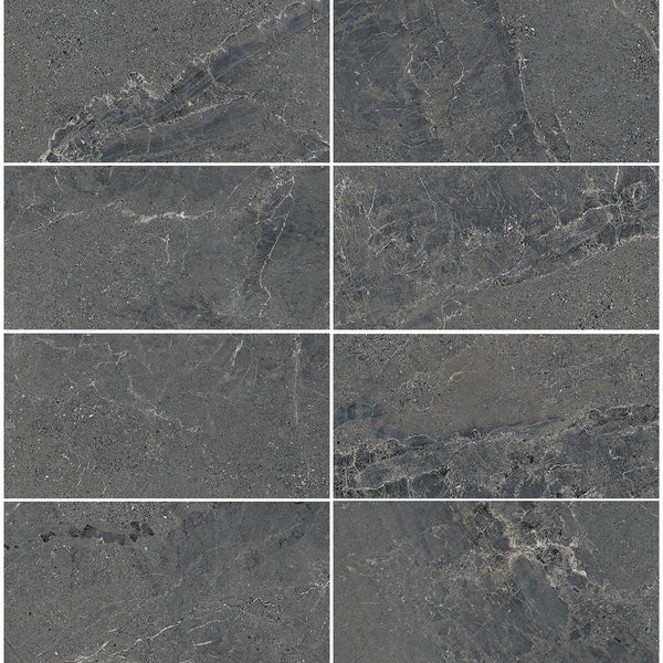 Arizona Tile - Anthea 12" x 24" Rectified Porcelain Tile - Dark - Floorzz