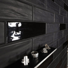 Arizona Tile - Concerto Porcelain Tile - Black Matte — Floorzz
