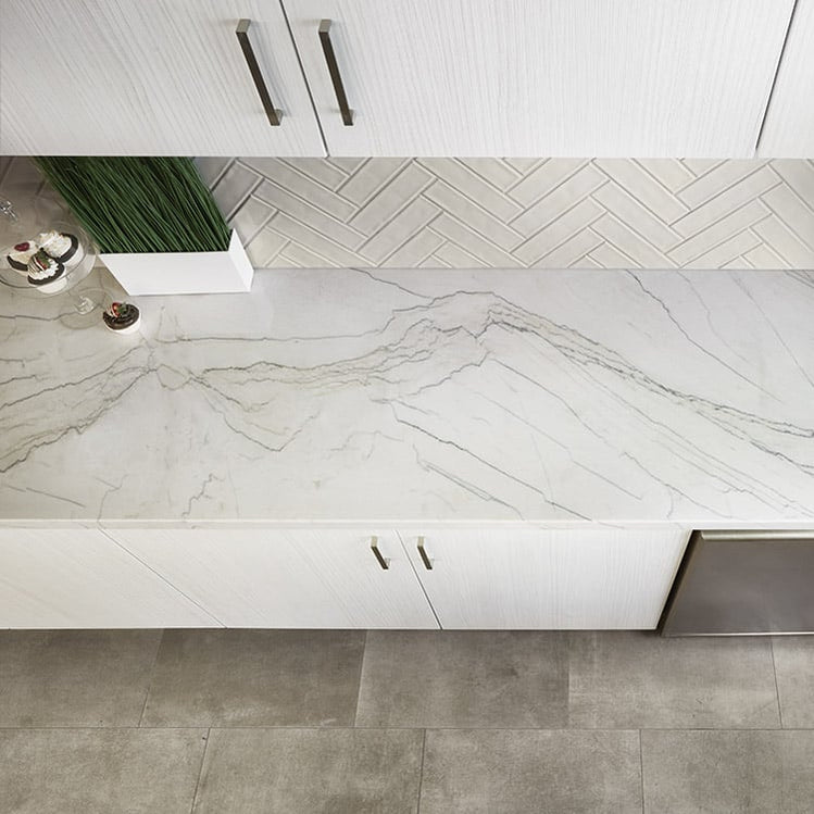 Arizona Tile - Concerto Porcelain Tile - Greige Glossy — Floorzz
