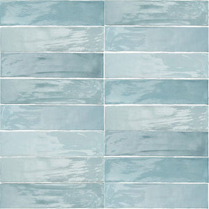 Arizona Tile - Flash 3" x 12" Ceramic Wall Tile - Light Blue — Floorzz