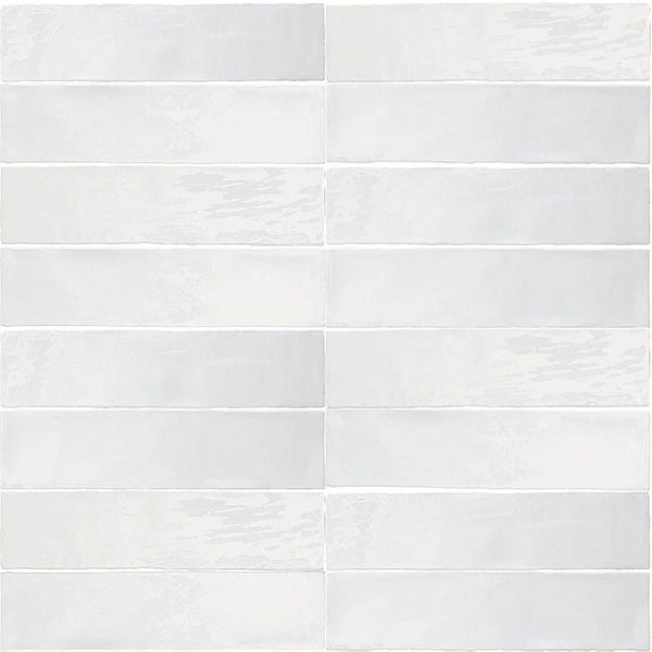 Arizona Tile - Flash 3" x 12" Ceramic Wall Tile - White - Floorzz
