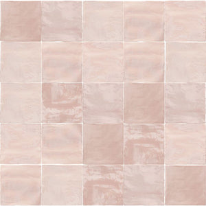Arizona Tile - Flash 5" x 5" Ceramic Wall Tile - Blush — Floorzz