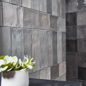 Arizona Tile - Flash 5" x 5" Ceramic Wall Tile - Cool Grey — Floorzz