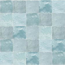 Arizona Tile - Flash 5" x 5" Ceramic Wall Tile - Light Blue — Floorzz