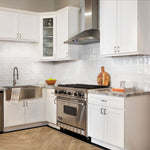 Arizona Tile - Flash 5" x 5" Ceramic Wall Tile - White — Floorzz