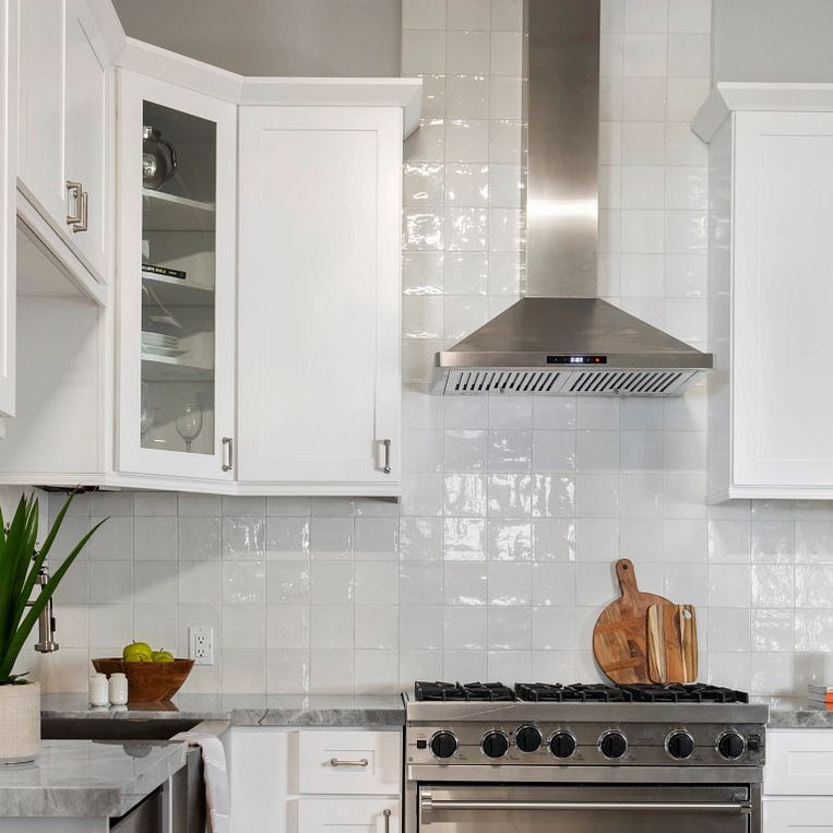 Arizona Tile - Flash 5" x 5" Ceramic Wall Tile - White — Floorzz