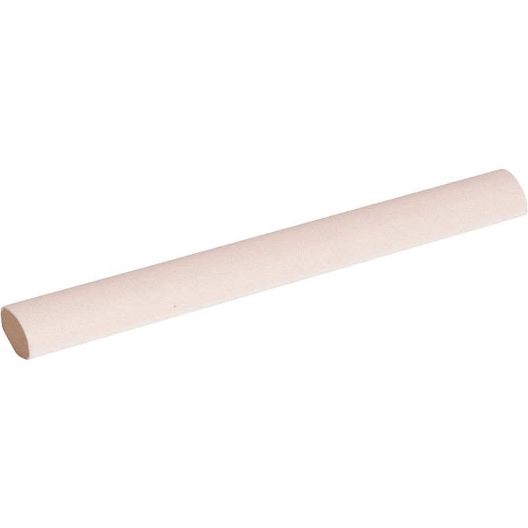Arizona Tile - Flash 3/8" x 5" Ceramic Wall Bullnose - Blush — Floorzz