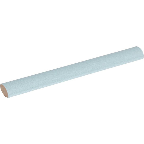 Arizona Tile - Flash 3/8" x 5" Ceramic Wall Bullnose - Light Blue - Floorzz