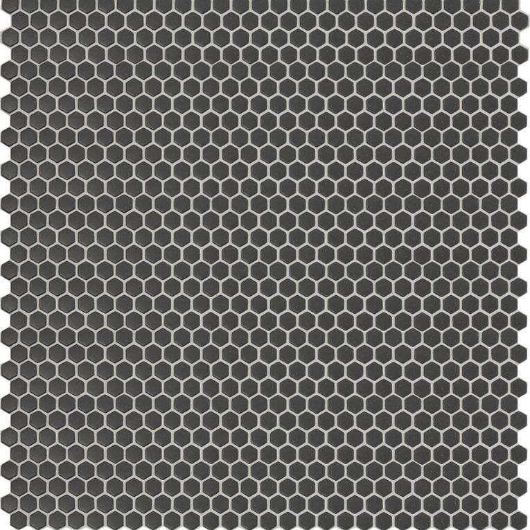 Arizona Tile - Geo 2 Hex Mesh Series - Eclipse 12" x 12" Rectified Gla ...