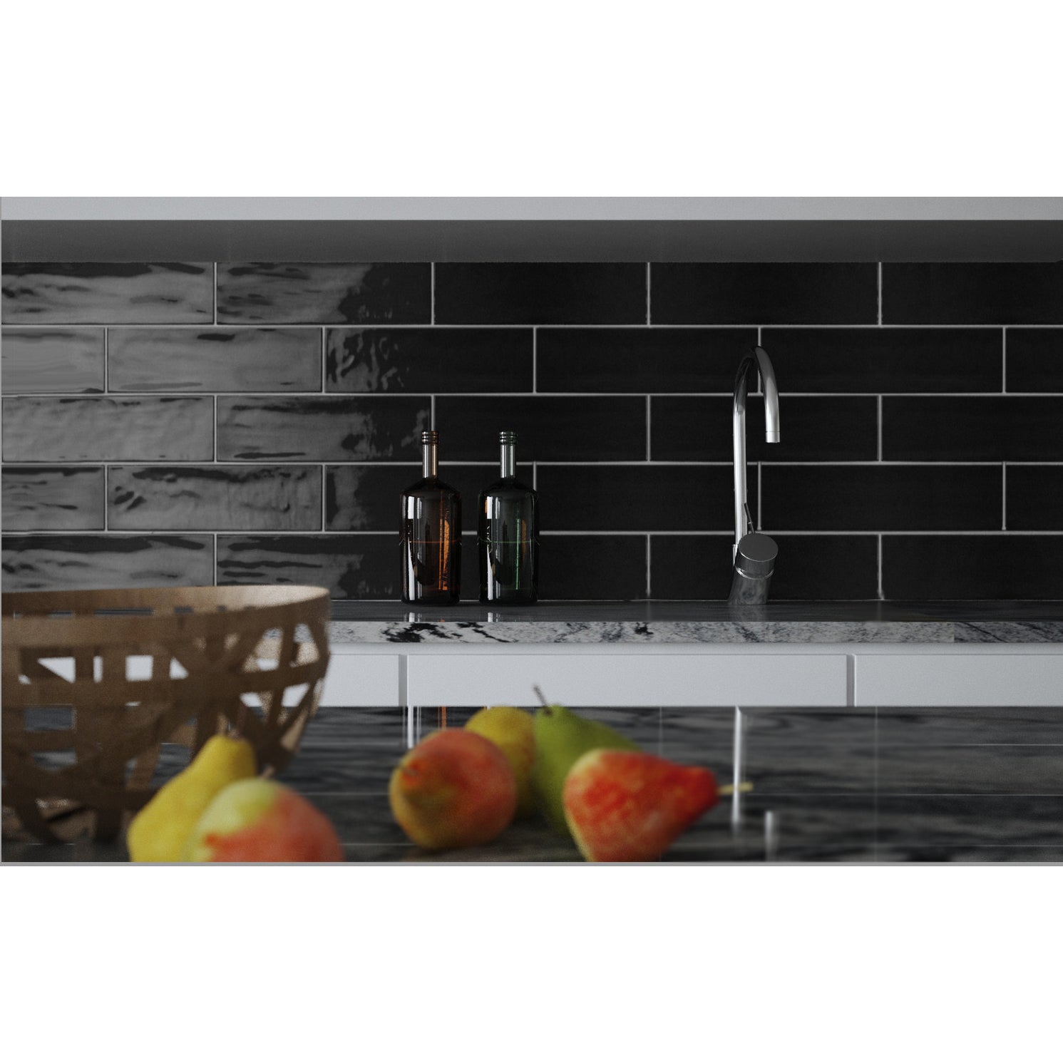 Arizona Tile - Gioia Series 4" x 16" Porcelain Wall Tile - Lava — Floorzz