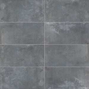 Arizona Tile - Icon Series 12" x 24" Color Body Porcelain Tile - Black ...
