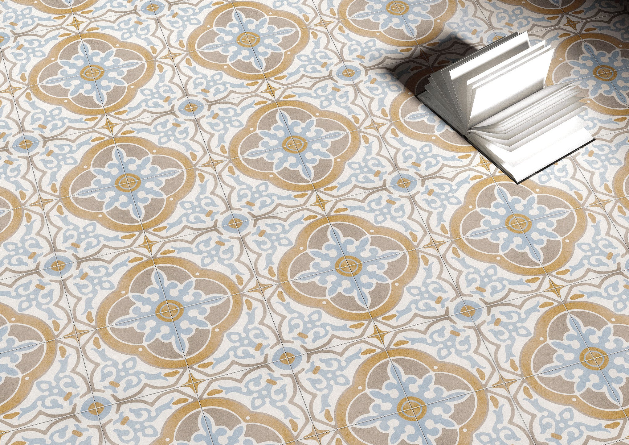 Arizona Tile - Reverie 8" x 8" Glazed Porcelain Tile - Reverie 9 — Floorzz