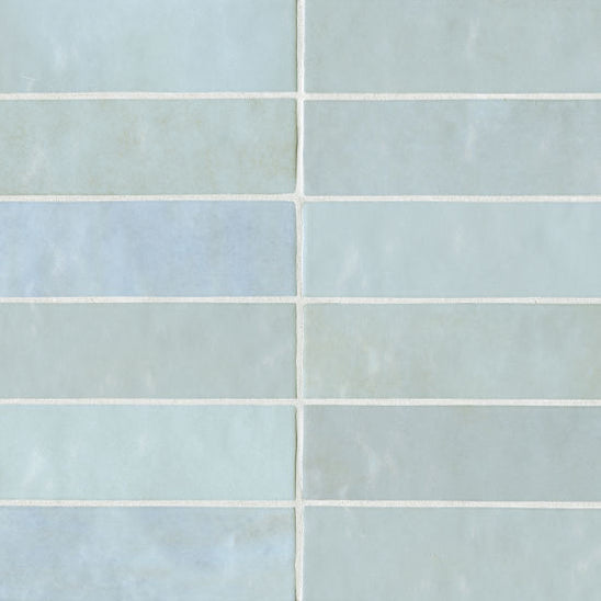 Bedrosians Tile & Stone - Cloe 5" x 5" Wall Tile - Baby Blue — Floorzz