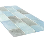 Ceramica - Liquid Glass Wall Tile 1.75 in. x 3.5 in. - Yellowstone Ble ...