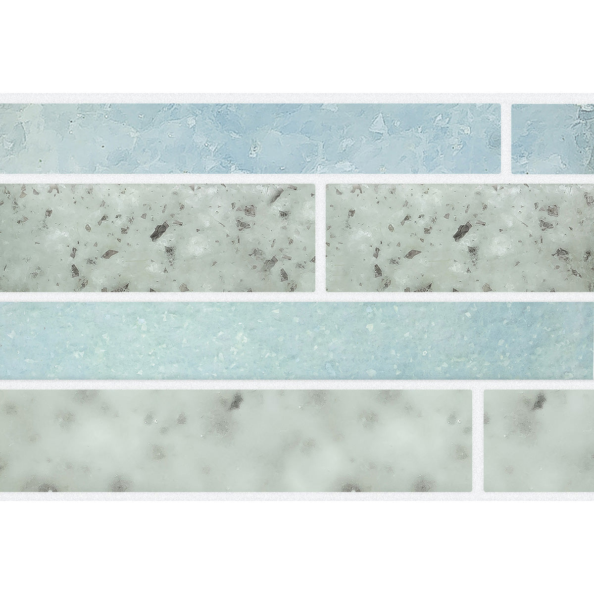 Ceramica - Liquid Glass Wall Tile 14 in. x 18 in. - Yellowstone Stick ...