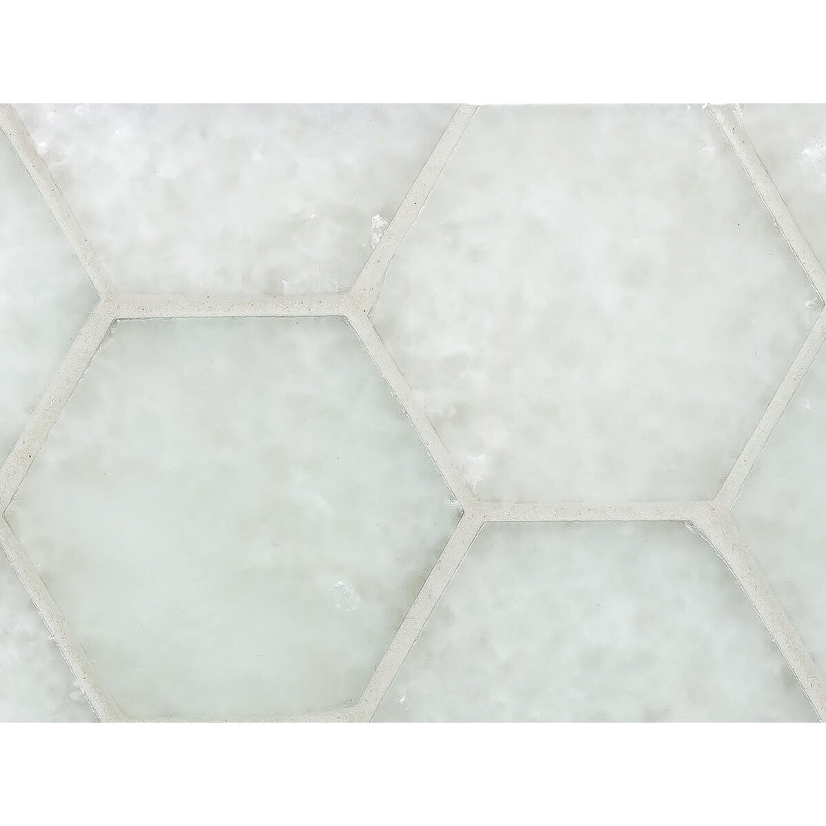 Ceramica - Liquid Glass - 3.5" Hexagon Wall Tile - Yukon — Floorzz