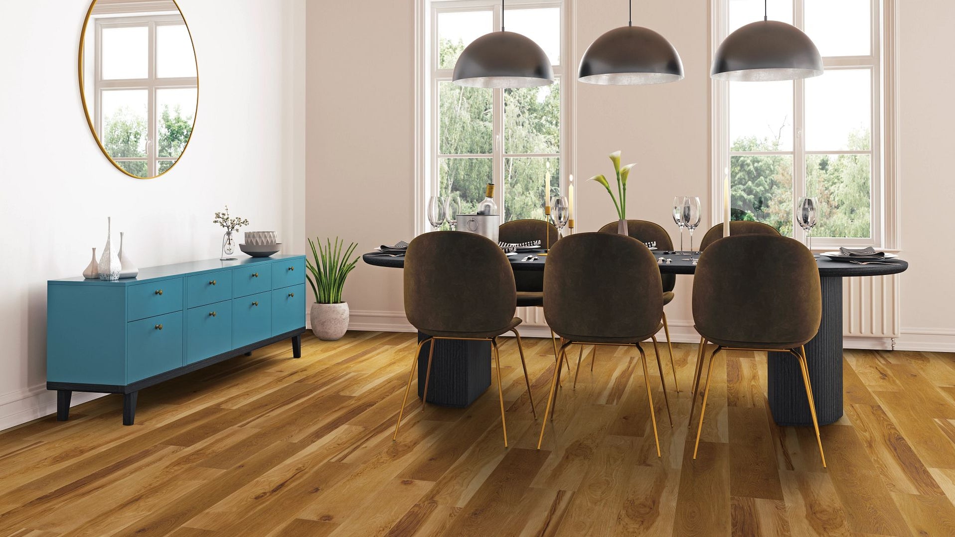 COREtec Plus HD 7 in. x 48 in. Planks - Blended Sienna — Floorzz