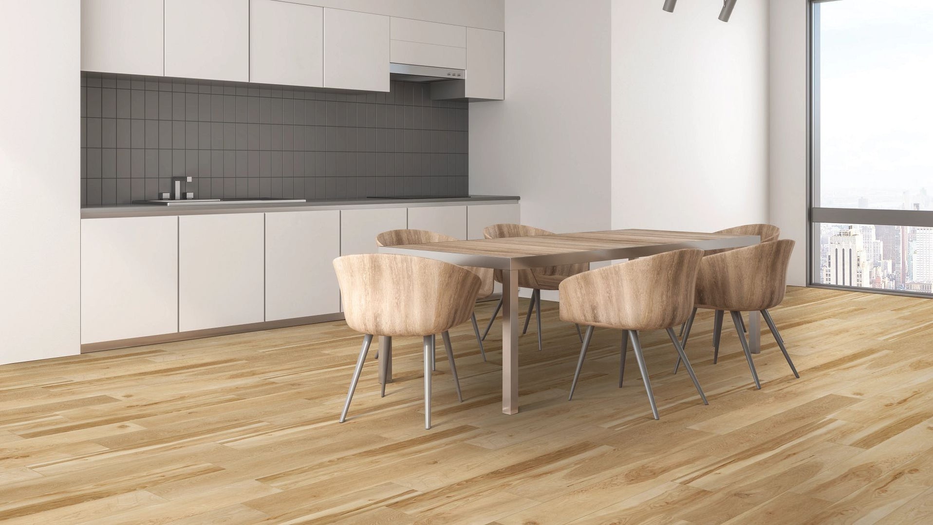 COREtec Plus HD 7 in. x 48 in. Planks - Blended Praline — Floorzz