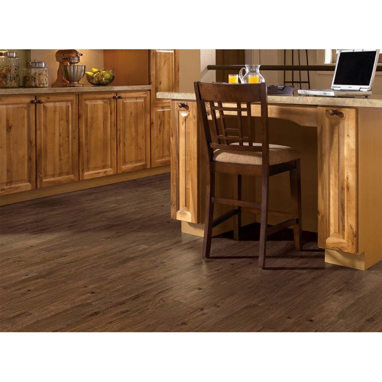 COREtec Plus 5 in. x 48 in. Waterproof Vinyl Plank - Deep Smoked Oak ...
