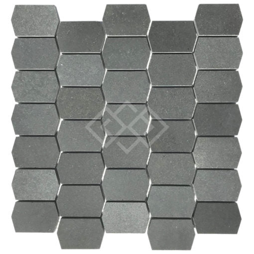 Patara Stone - Volcano Basalt Mosaic Tile - Adelaine — Floorzz