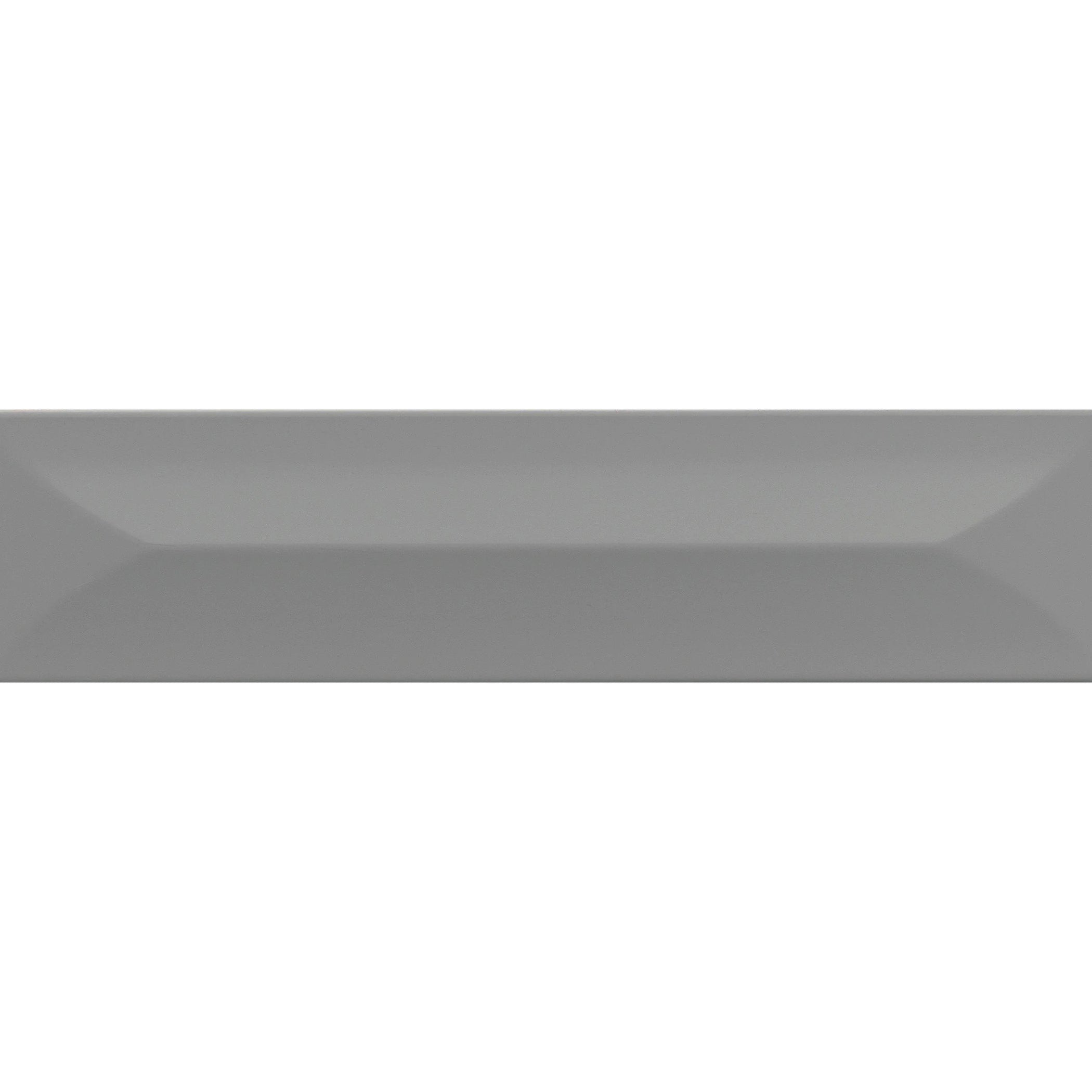 Emser Tile - Estasi 3 in. x 12 in. Glazed Ceramic Tile - Silver Peak G ...