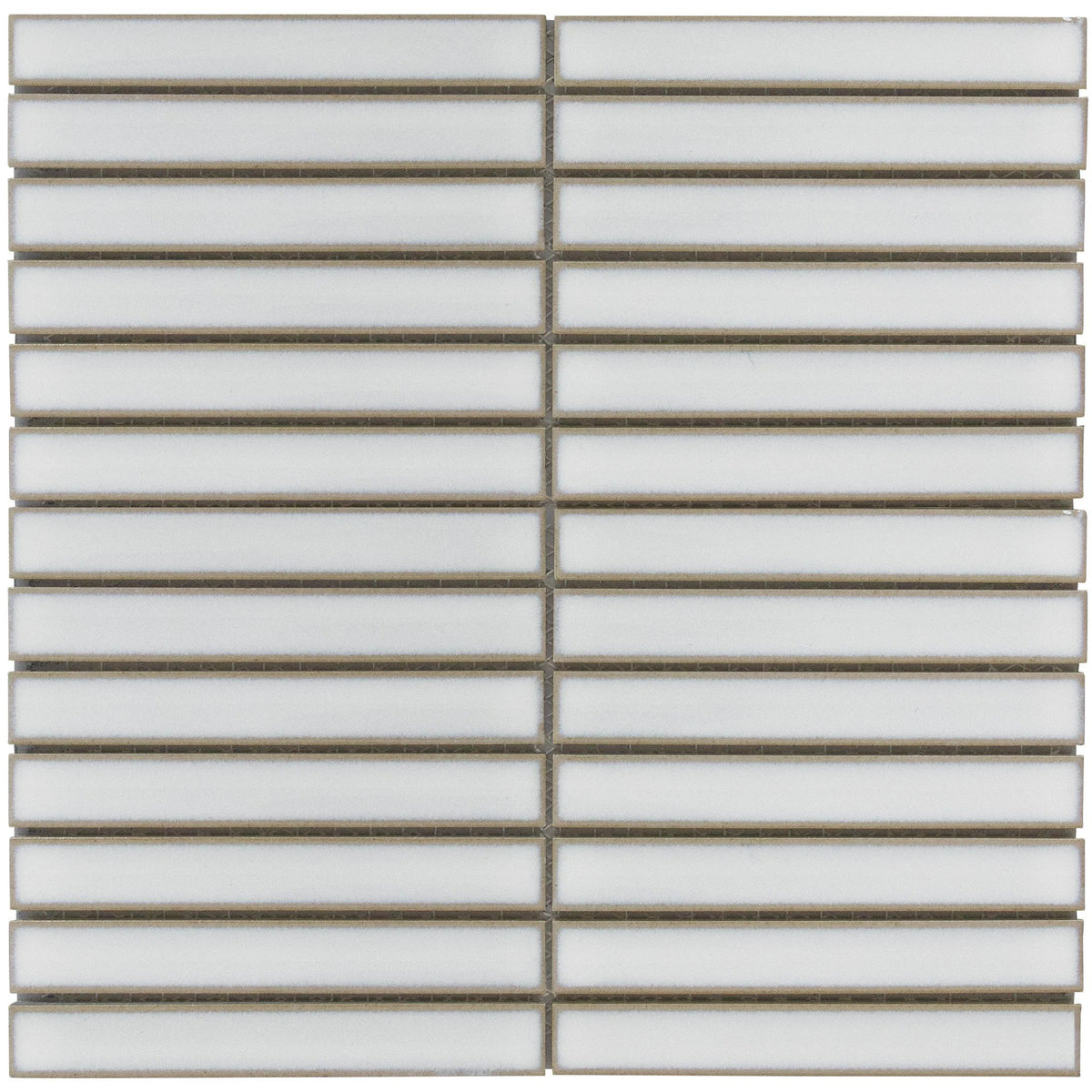 Emser Tile - Souvenir - 1 in. x 6 in. Glazed Porcelain Mosaic - Belem ...