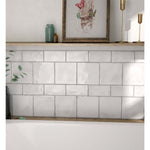 Equipe - Splendours Collection - 3 in. x 12 in. Wall Tile - White — Floorzz