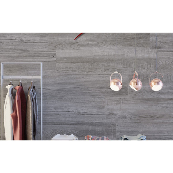 General Ceramic - Baltimore 9 in. x 48 in. Wood Look Porcelain Tile ...