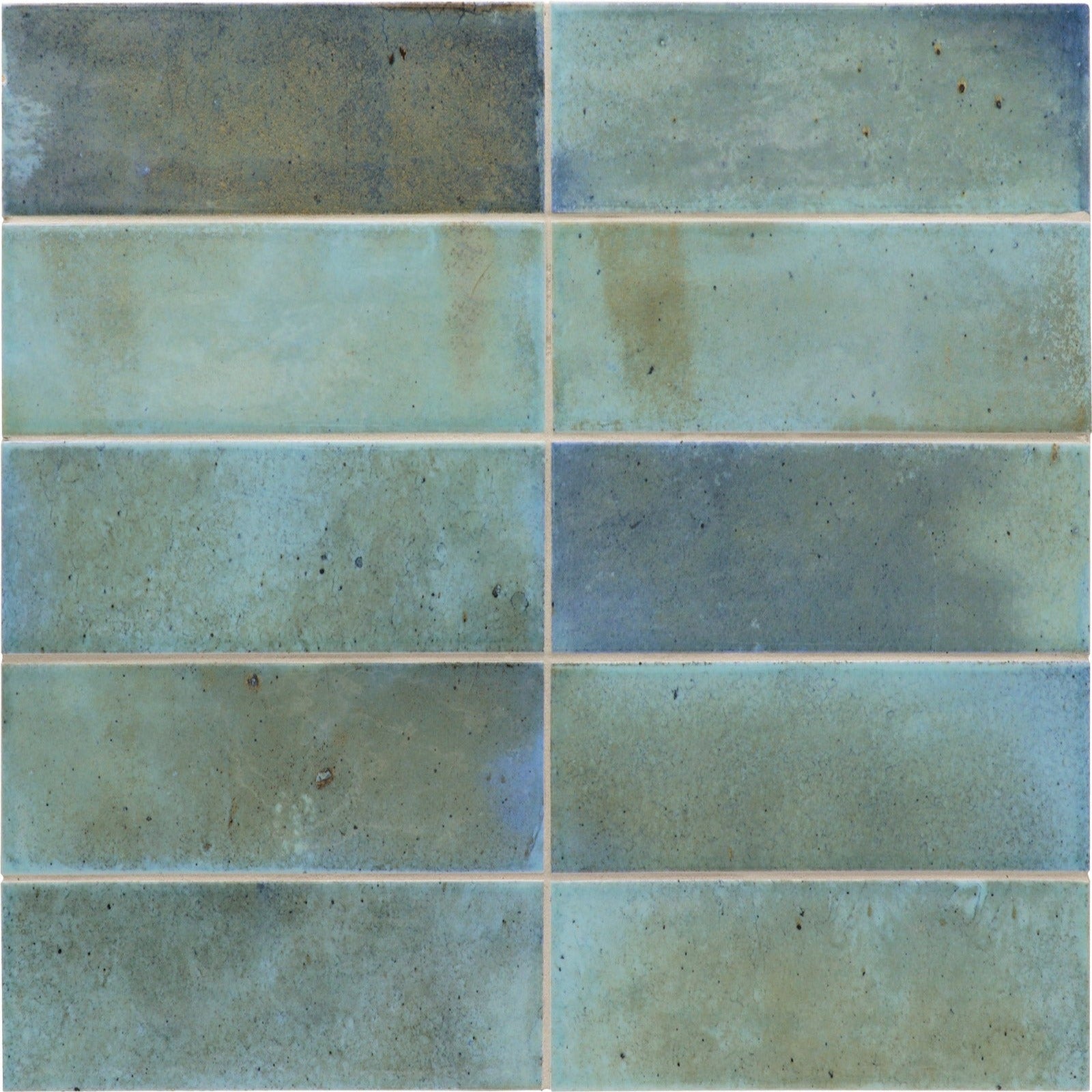 Equipe - Hanoi 2 1/2" x 8" Ceramic Tile - Sky Blue - Floorzz