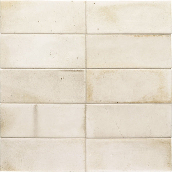 Equipe - Hanoi 2 1/2" x 8" Ceramic Tile - White - Floorzz