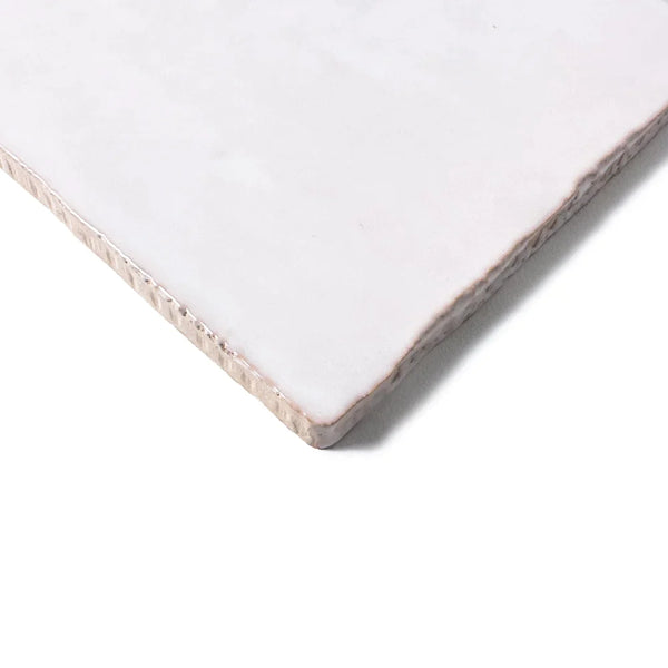 Lungarno - Melody 5 in. x 5 in. Undulated Wall Tile - Easton White ...