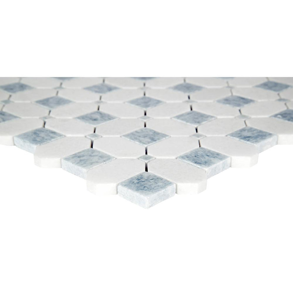 MSI - Azula Hatchwork Marble Mosaic - Polished — Floorzz