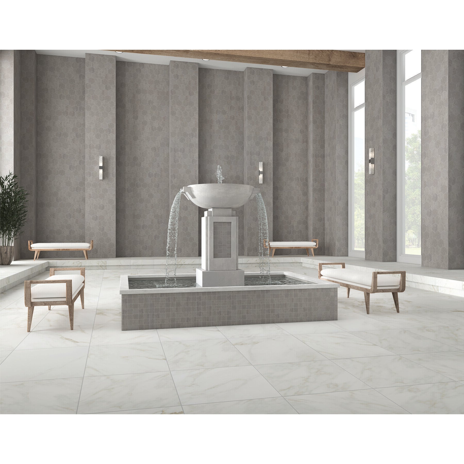 Marazzi - Marble Obsession - 12 in. x 24 in. Colorbody Porcelain Tile ...