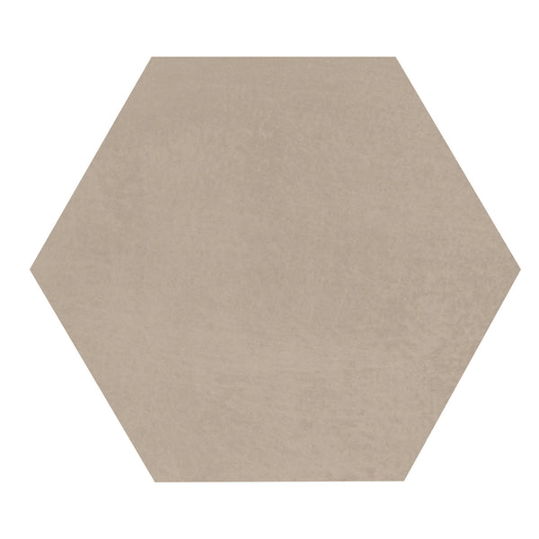 Marazzi - Moroccan Concrete 8" Hex Deco Tile - Taupe MC51 - Floorzz