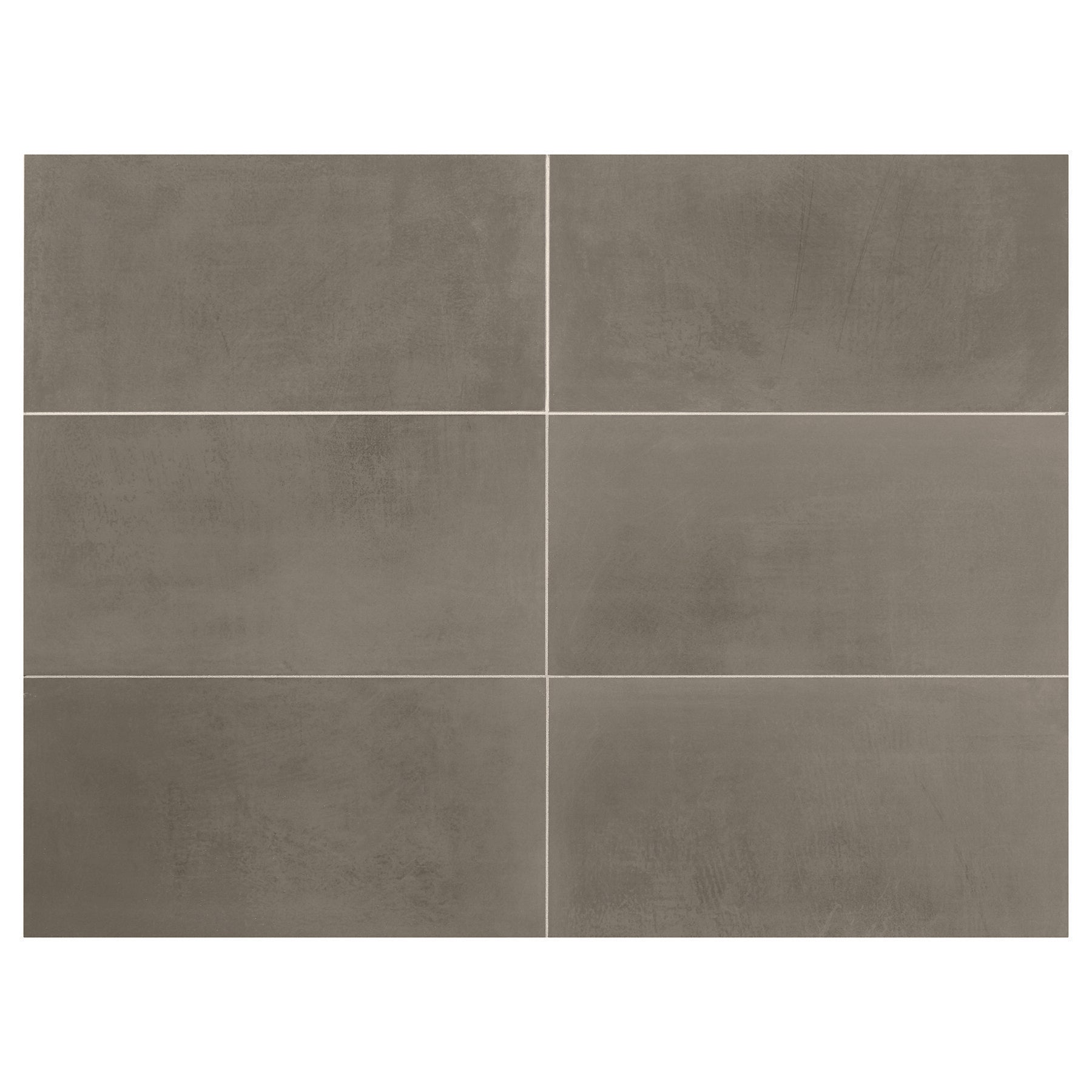 Marazzi - Moroccan Concrete - 12 in. x 24 in. Porcelain Tile - Light M ...