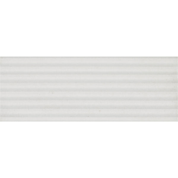 Marazzi - Rice - 3 in. x 8 in. Glazed Porcelain Wall Tile - Bianco Str ...