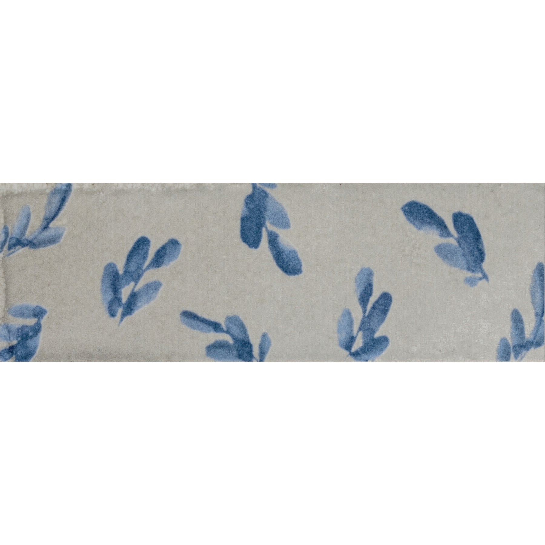 Marazzi - Rice - 2 in. x 6 in. Glazed Porcelain Wall Tile - Grigio Dec ...