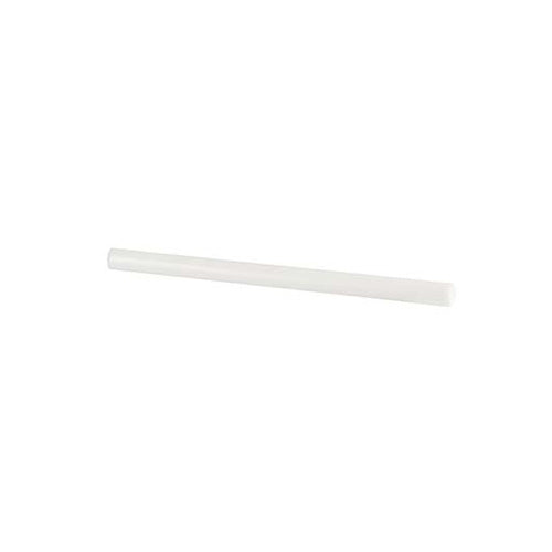 Maniscalco - Contour .5 in. x 8 in. Level Jolly Trim Tile - Bright Whi ...