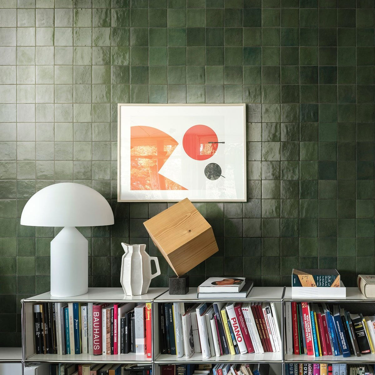 Marazzi - Zellige Neo 4 in. x 4 in. Glazed Ceramic Wall Tile - Bosco ...