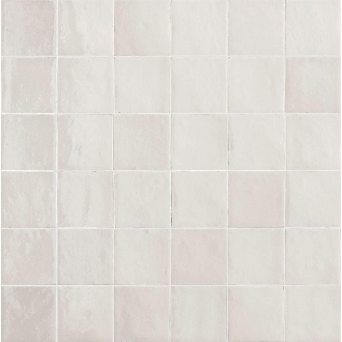 Marazzi - Zellige Neo 4 in. x 4 in. Glazed Ceramic Wall Tile - Gesso ...
