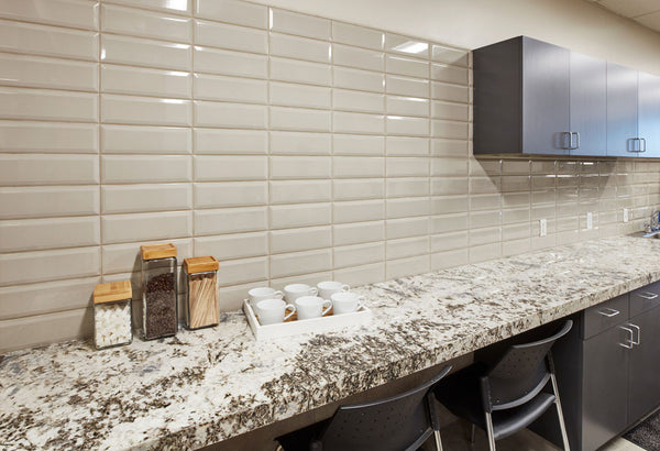 Arizona Tile - Paloma 4" x 12" Wall Tile - Pumice Bevel Glossy - Floorzz