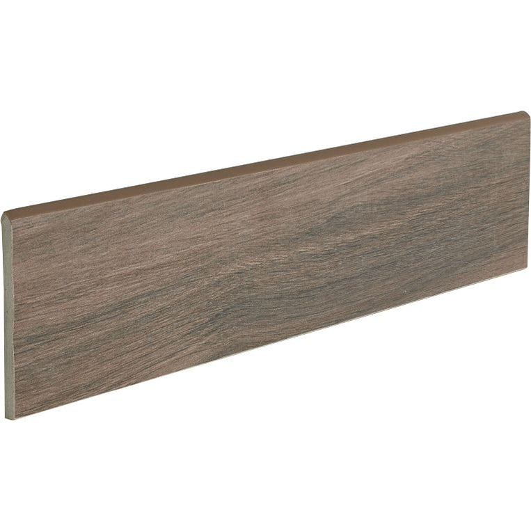 Arizona Tile - Sav Wood Series - 4" x 16" Porcelain Bullnose Trim - Ir ...