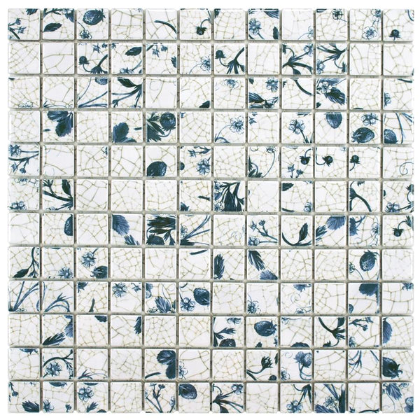 SomerTile - Strawberry Fields Porcelain Mosaic - Floorzz