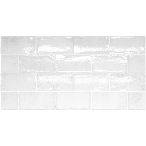 Tesoro - Altea 3 in. x 6 in. Wall Tile - White - Floorzz