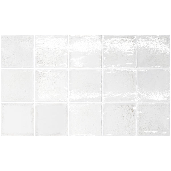 Tesoro - Altea 4 in. x 4 in. Wall Tile - White - Floorzz