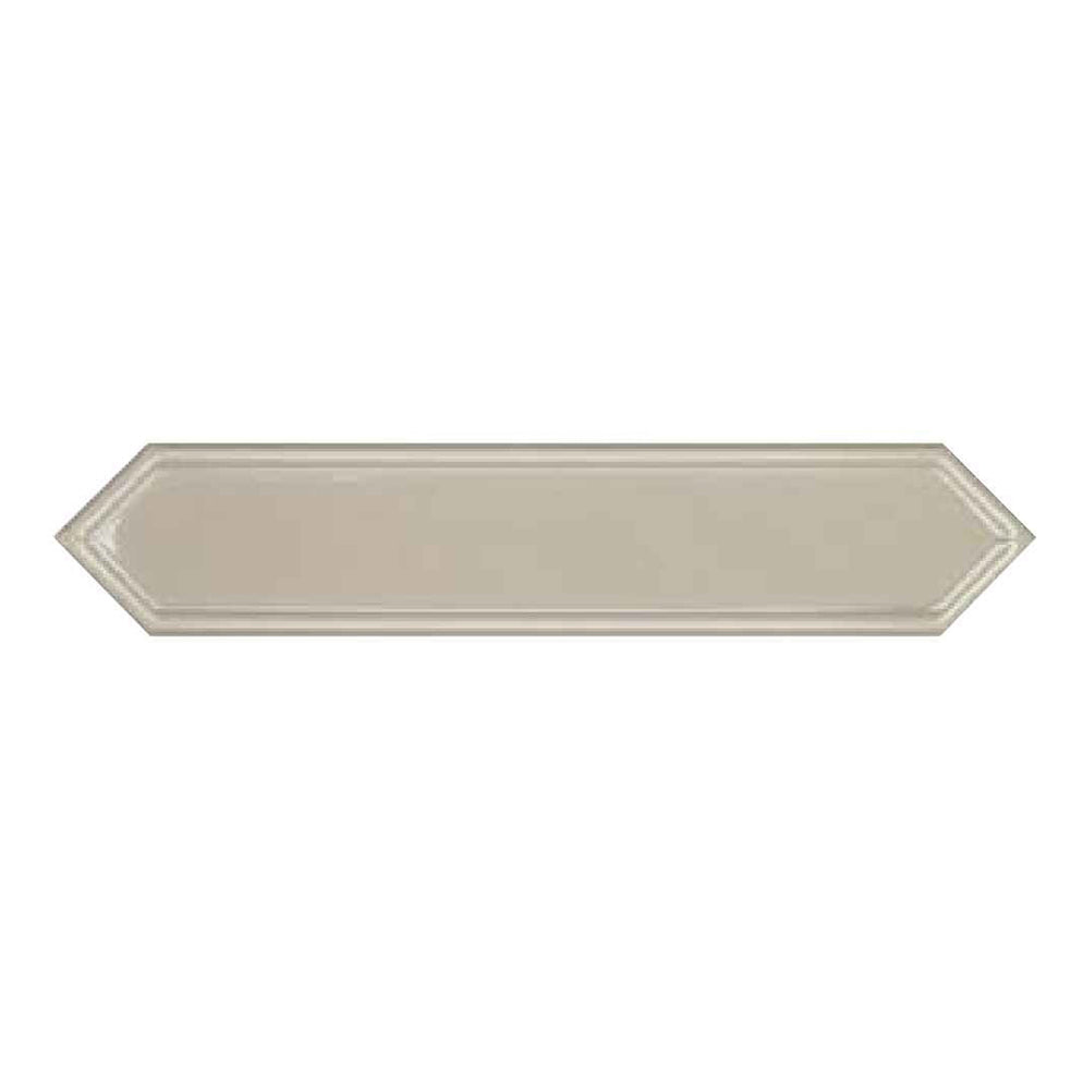 Topcu - Naima - 2.5 in. x 12 in. Ceramic Wall Tile - Alhambra Stone ...