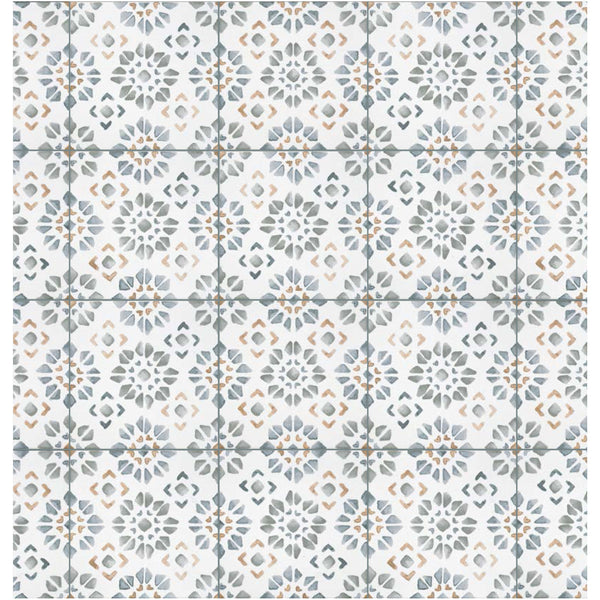 Topcu - Saint Germain 6 in. x 6 in. Glazed Porcelain Tile - Montana ...