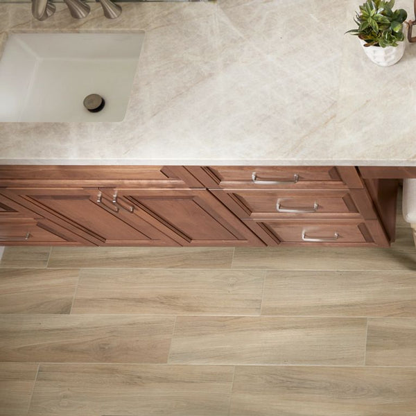 Arizona Tile - Sav Wood Series - 8" x 32" Glazed Porcelain Tile - Miel ...