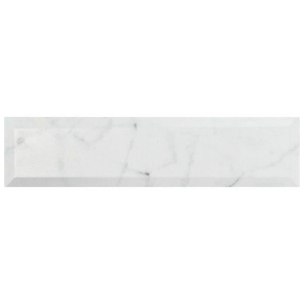 SomerTile - Classico Carrara - 3" x 12" Ceramic Tile - Matte Metro ...